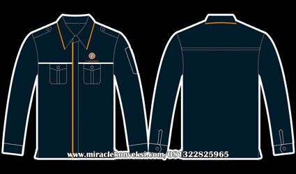 Kemeja Seragam Kerja - Pakaian Seragam Kerja - Kemeja Kerja